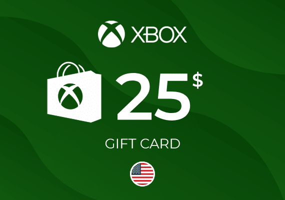خرید گیفت کارت 25 دلاری ایکس باکس - فات گیم پلاس